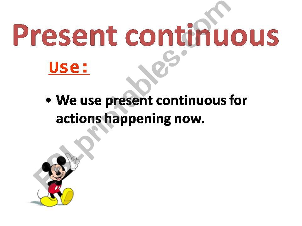 Esl English Powerpoints Present Continuous 0 Hot Sex Picture