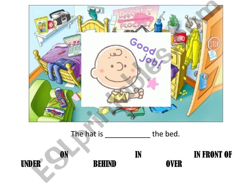 ESL - English PowerPoints: Prepositions of Place
