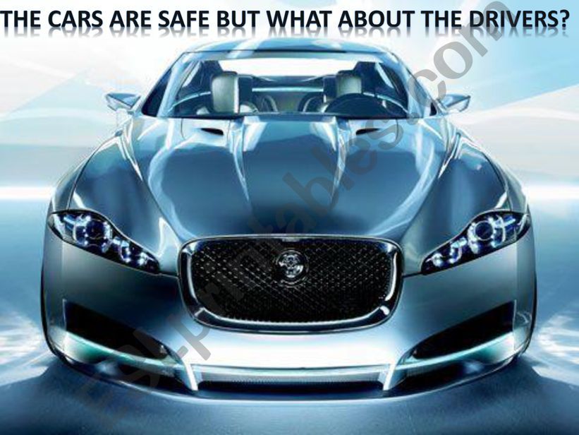 ESL - English PowerPoints: cars safety