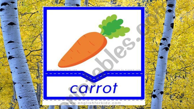 ESL - English PowerPoints: Fruits and Vegetables