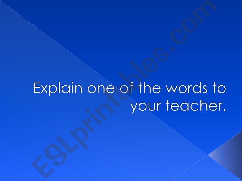 ESL - English PowerPoints: Guess the word - Part II