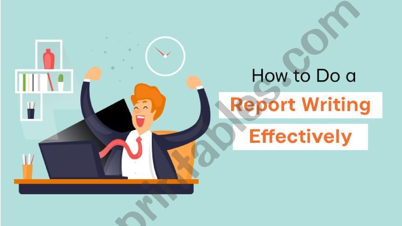 ESL - English PowerPoints: Report writing