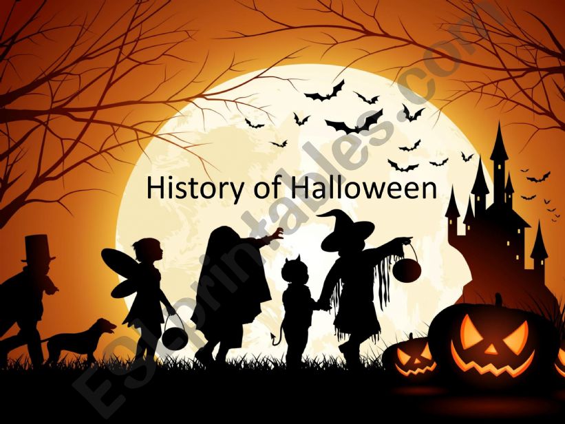 ESL - English PowerPoints: Halloween