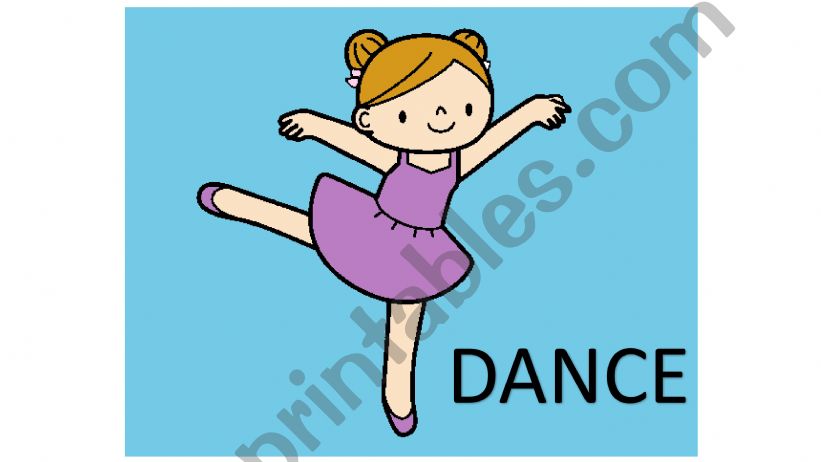 ESL - English PowerPoints: Action GIFS