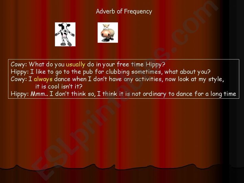 ESL - English PowerPoints: Adverb of frequency