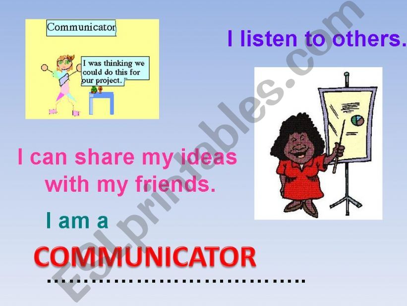 Communicator Ib Learner Profile ESL English PowerPoints: THE IB