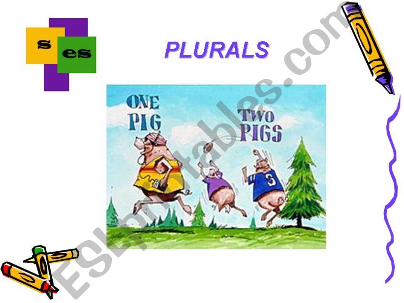 ESL - English PowerPoints: plurals