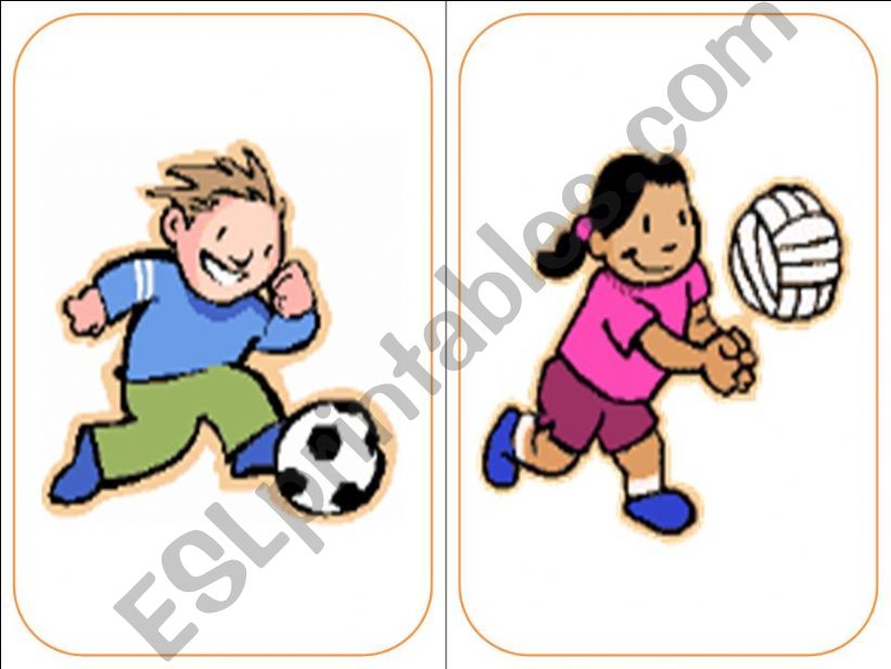 ESL - English PowerPoints: Sport Flashcards