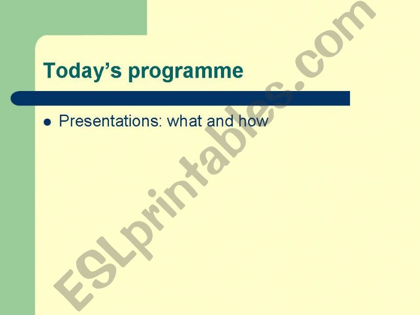 ESL English PowerPoints How To Give A Presentation ESL English PowerPoints How To Give A Presentation