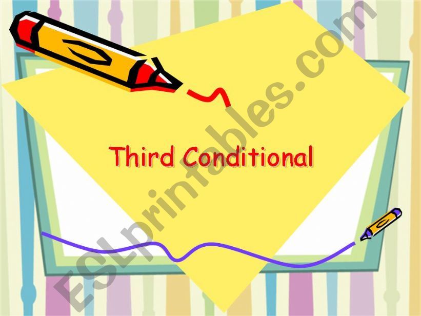 ESL - English PowerPoints: third conditional