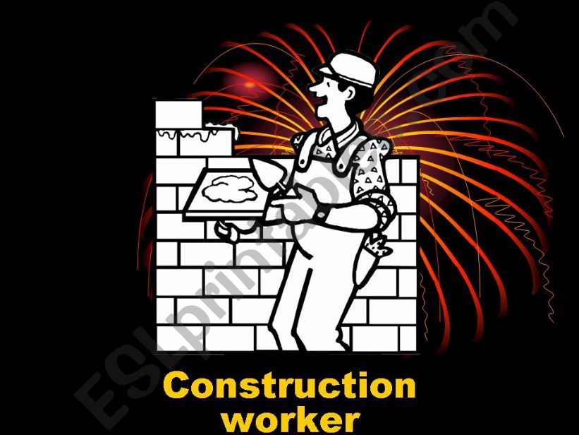 ESL - English PowerPoints: Jobs and occupations