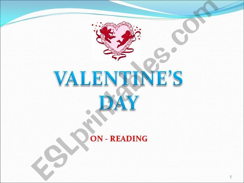 ESL - English PowerPoints: VALENTINE’S DAY