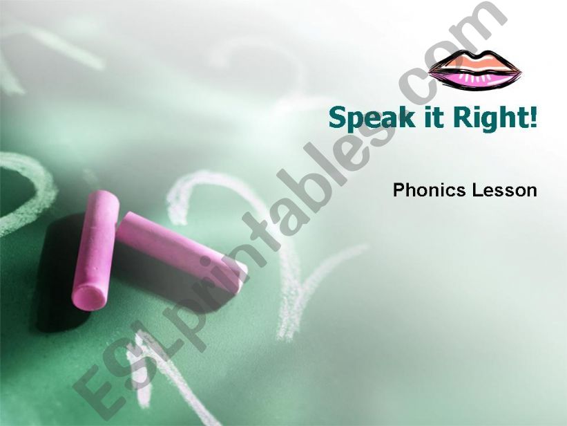 ESL - English PowerPoints: Speak it Right: Learning about Stress ...
