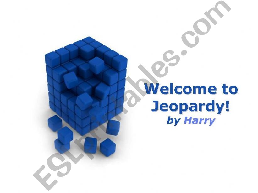 ESL - English PowerPoints: jeopardy ppt game