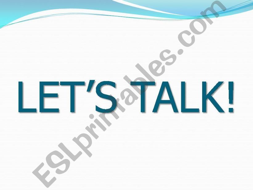 ESL - English PowerPoints: Meeting People