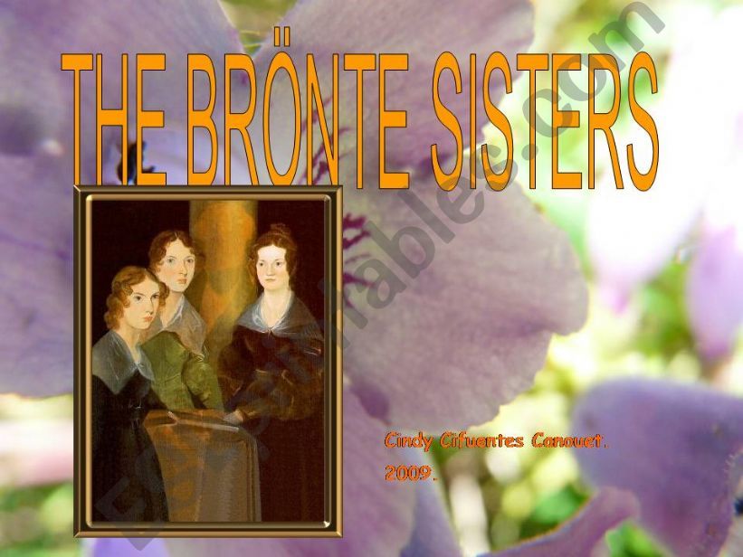 ESL - English PowerPoints: The Brontë Sisters