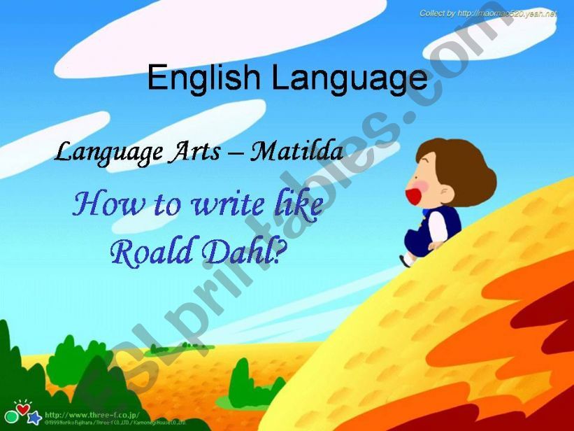 ESL - English PowerPoints: Using Matilda to teach metaphors, similes ...