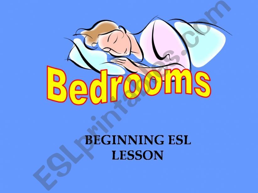 ESL - English PowerPoints: ESL Bedrooms