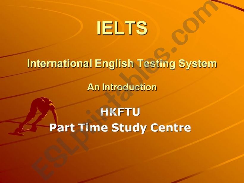 ESL - English PowerPoints: The IELTS Test
