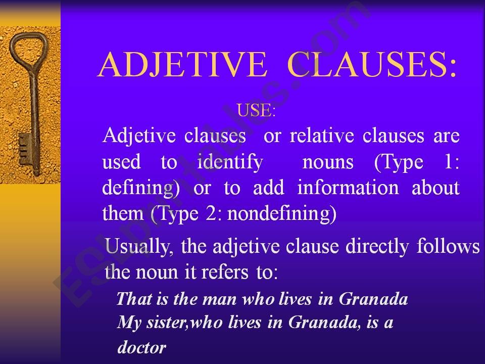 ESL - English PowerPoints: ADJECTIVES