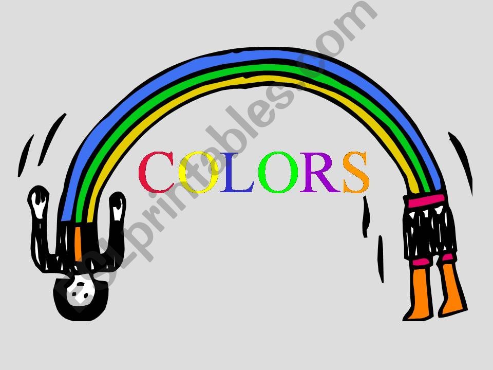 ESL - English PowerPoints: colours