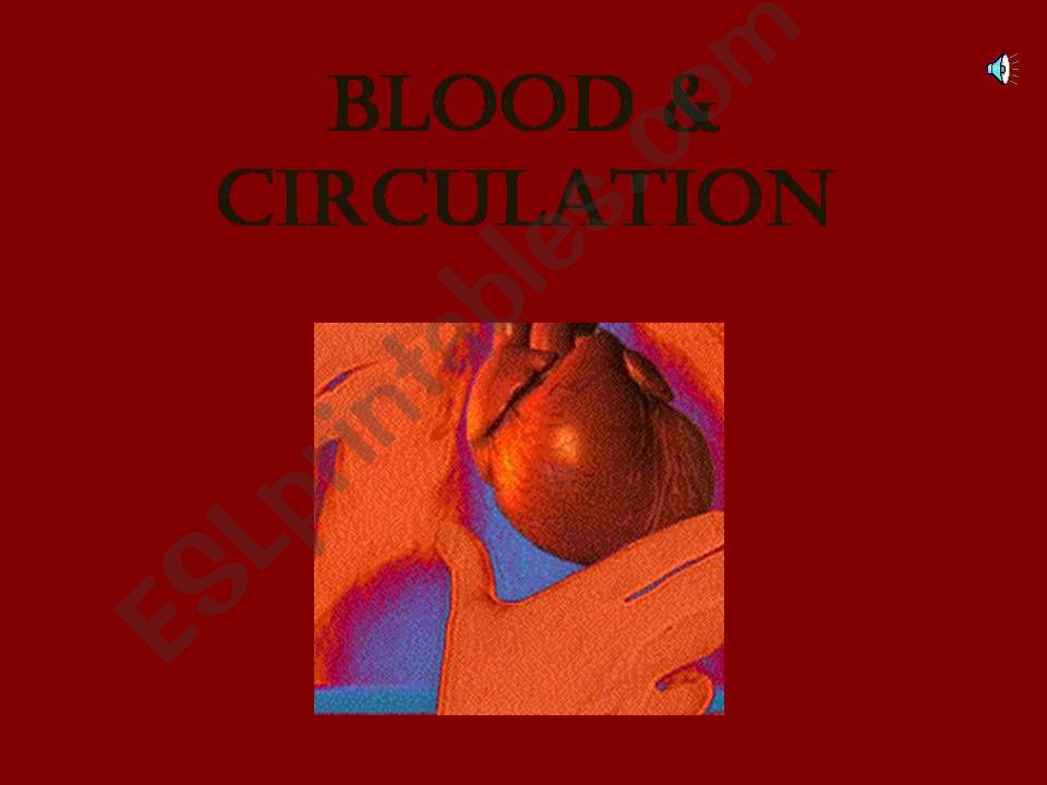 ESL - English PowerPoints: blood circulation