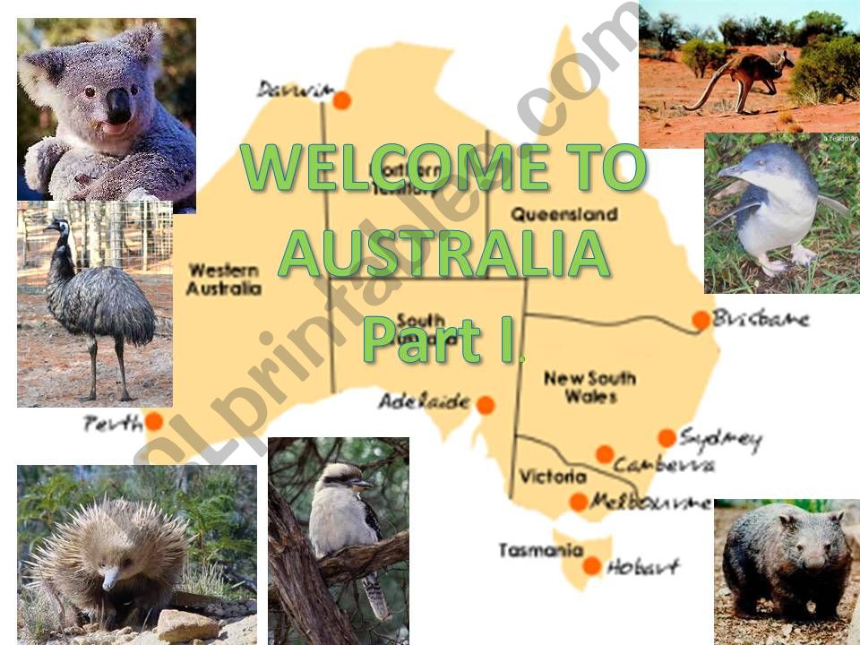 ESL - English PowerPoints: Australia