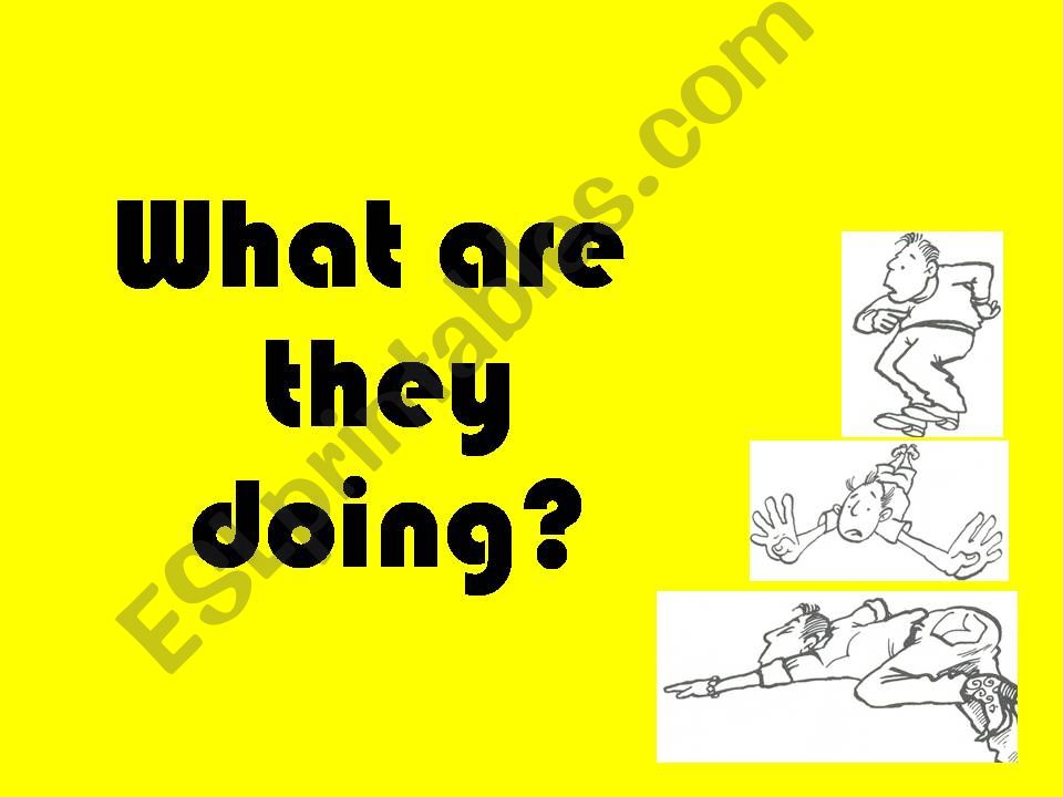 ESL - English PowerPoints: Present Continuous