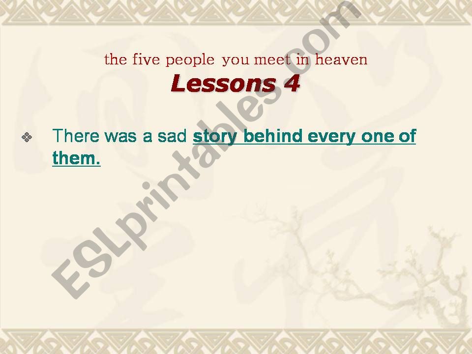 The Five People You Meet In Heaven Blue Man