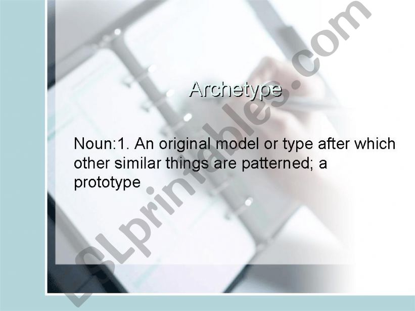 ESL - English PowerPoints: Hero Archetypes