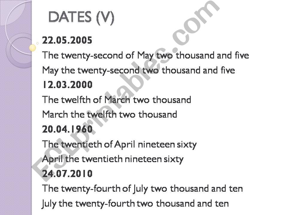 How To Write Dates In English – Telegraph How To Write Dates In English – Telegraph