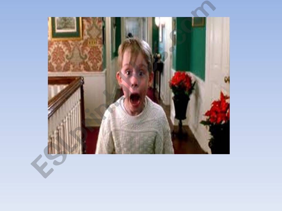 ESL - English PowerPoints: Home Alone (part 1)