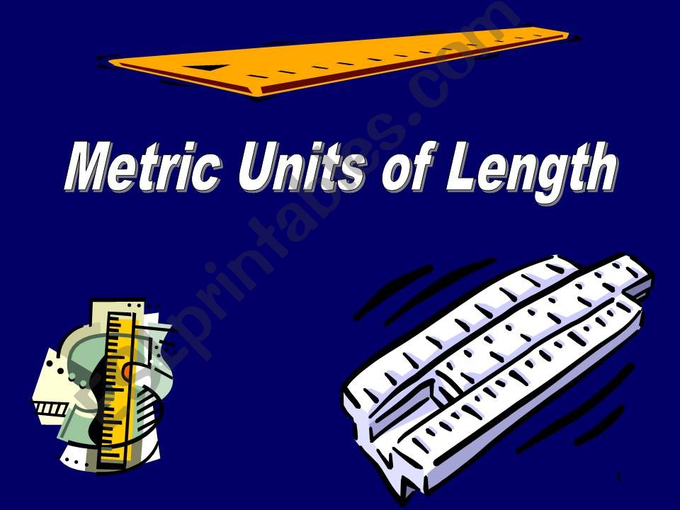 ESL - English PowerPoints: Units of Length