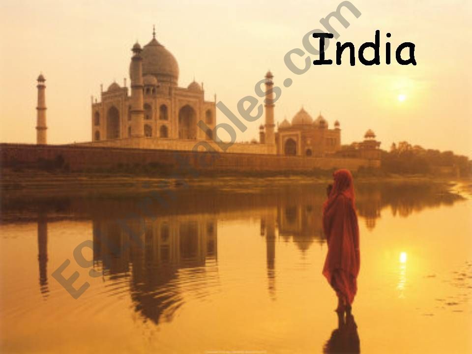 ESL - English PowerPoints: India - An Introduction