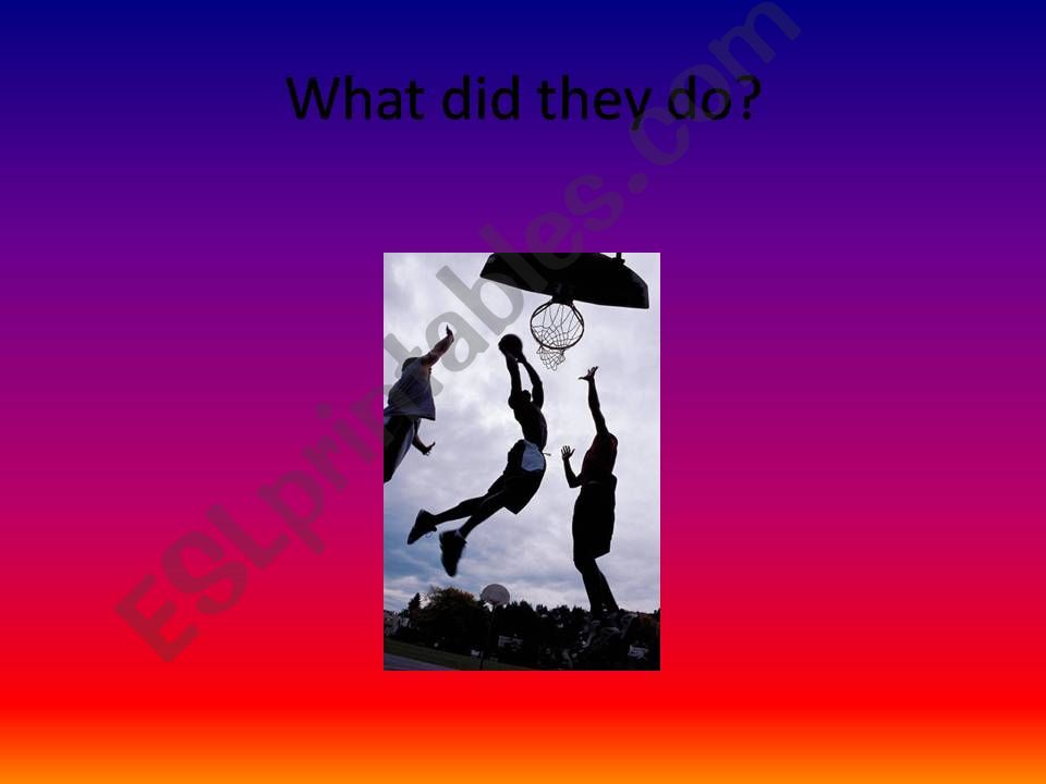ESL - English PowerPoints: Past tense