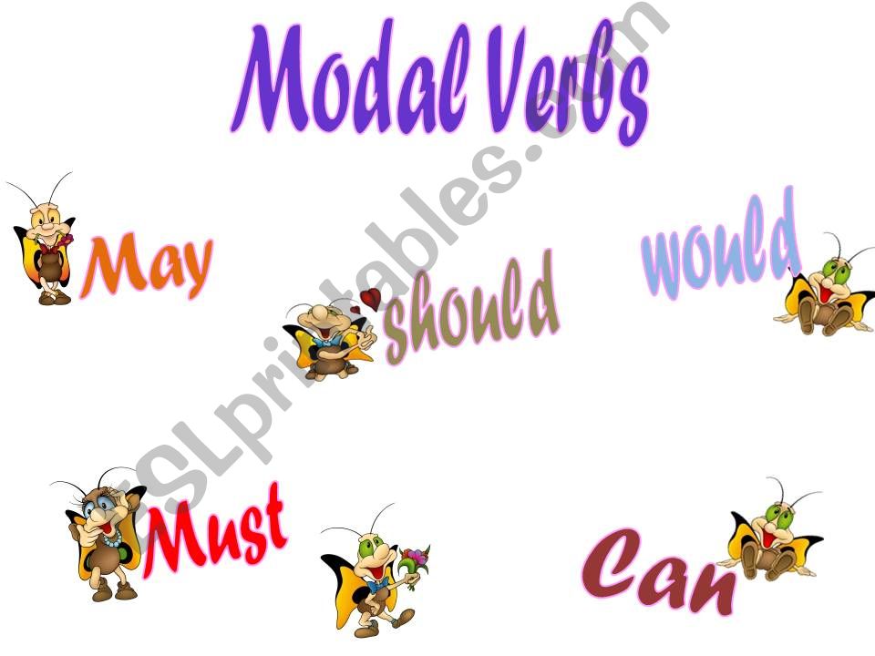 Esl English Powerpoints Modals