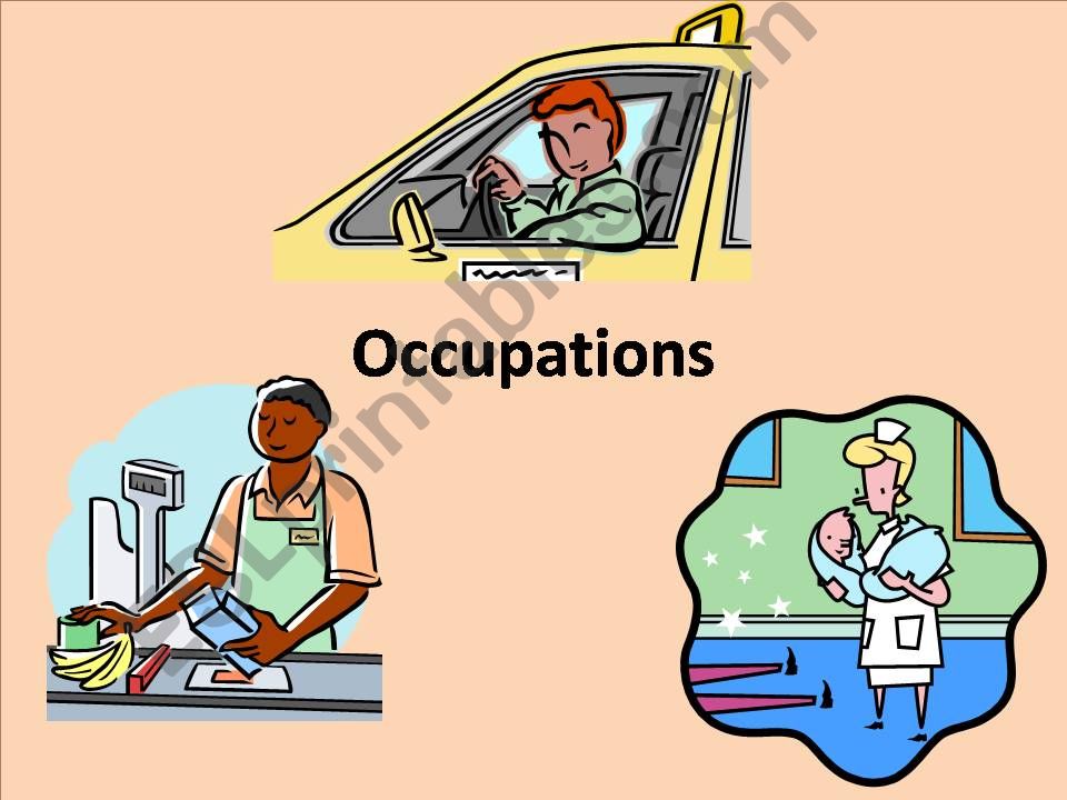 ESL - English PowerPoints: Occupations