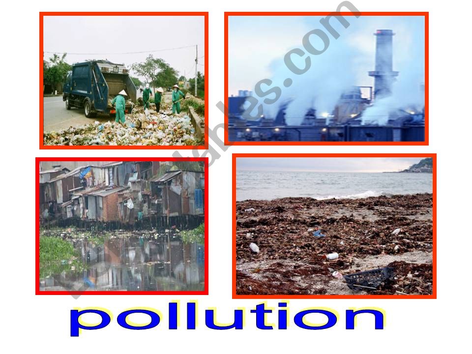 ESL - English PowerPoints: Pollution