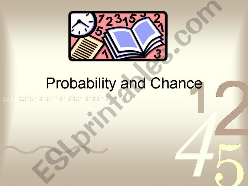 ESL - English PowerPoints: Probability