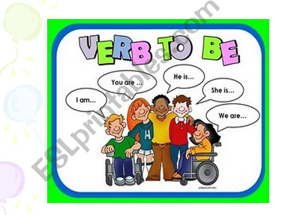 ESL - English PowerPoints: The Verb To BE