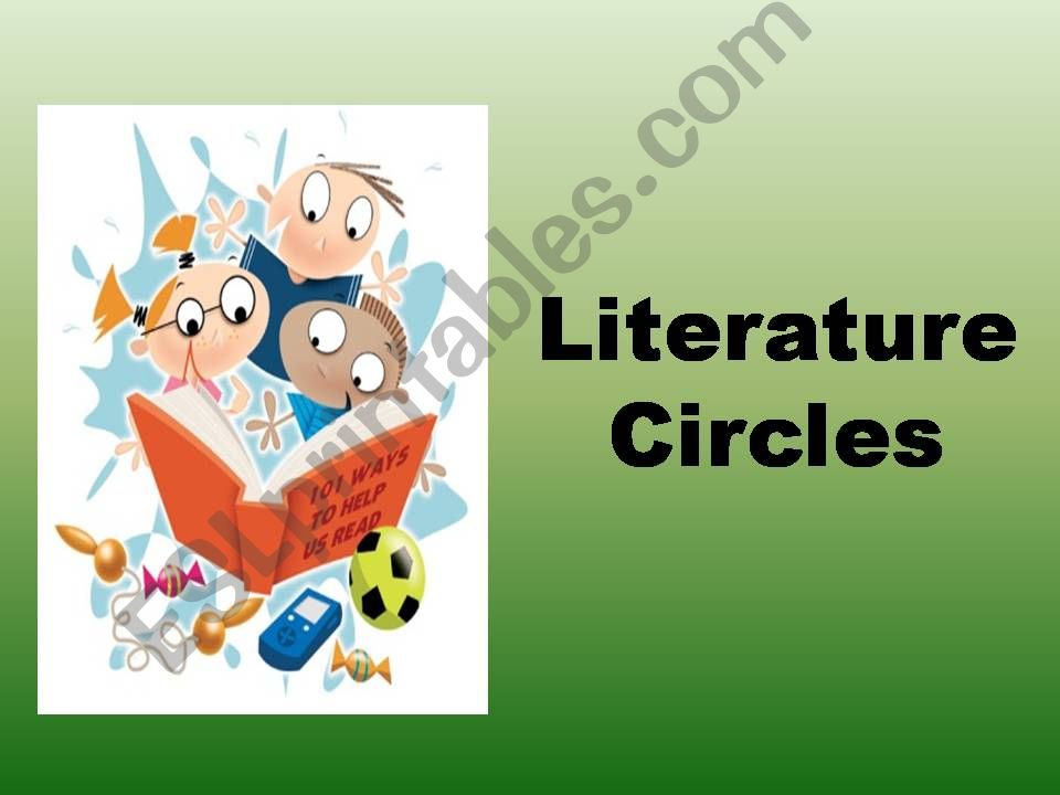 ESL - English PowerPoints: Literature Circles Introduction