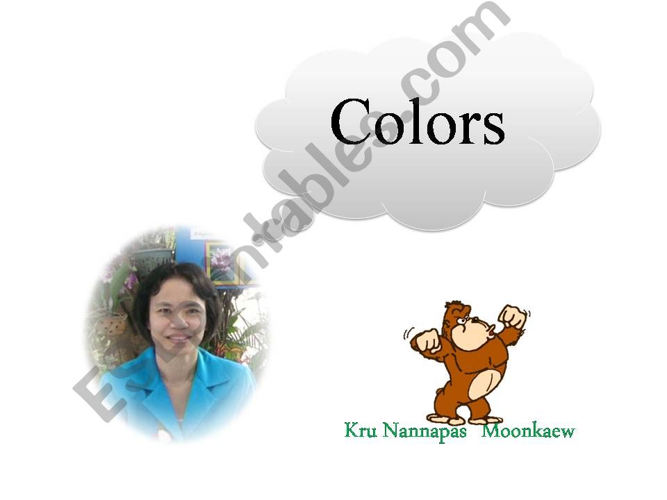 ESL - English PowerPoints: colours