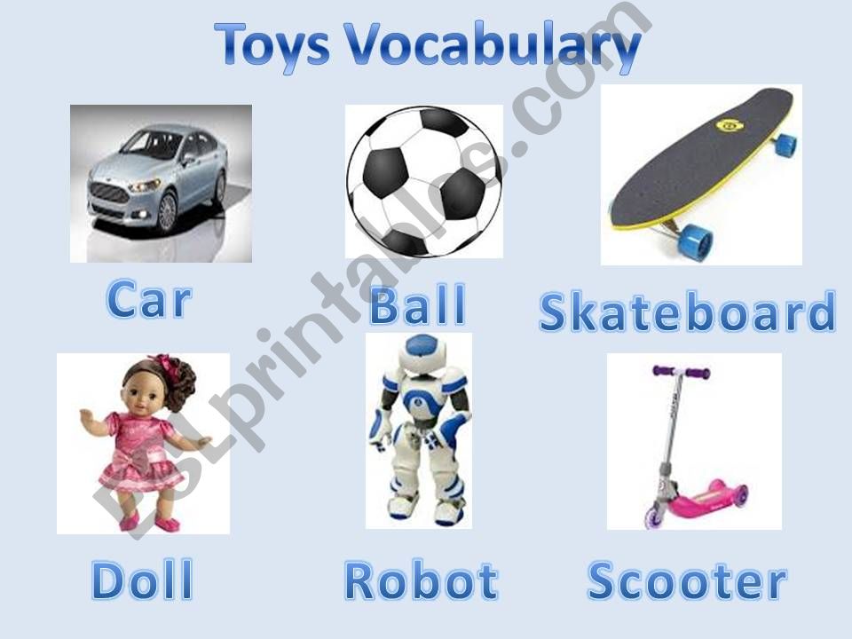 Types Of Toys Vocabulary at Erna Davila blog