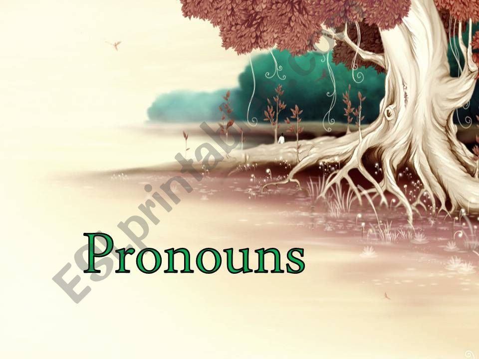 ESL - English PowerPoints: Pronouns
