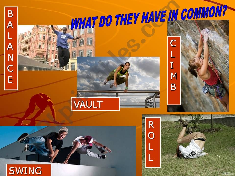 ESL - English PowerPoints: Parkour