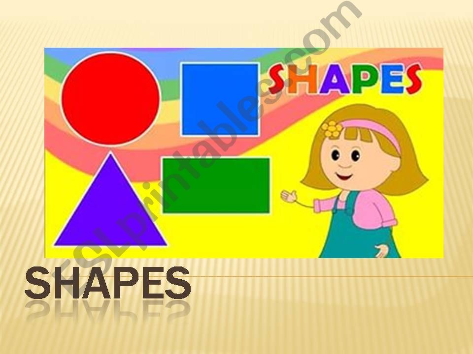 ESL - English PowerPoints: Shapes