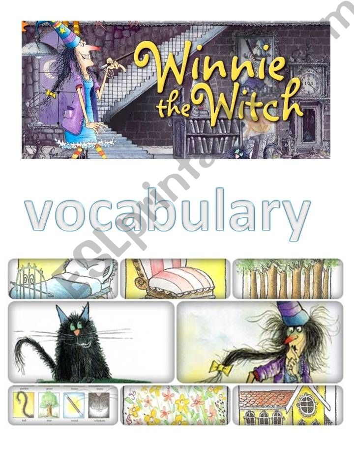 ESL - English PowerPoints: Winnie the witch vocabulary