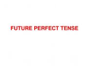 ESL - English PowerPoints: future perfect