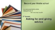 ESL - English PowerPoints: asking for and giving advice