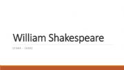 ESL - English PowerPoints: Life of William Shakespeare